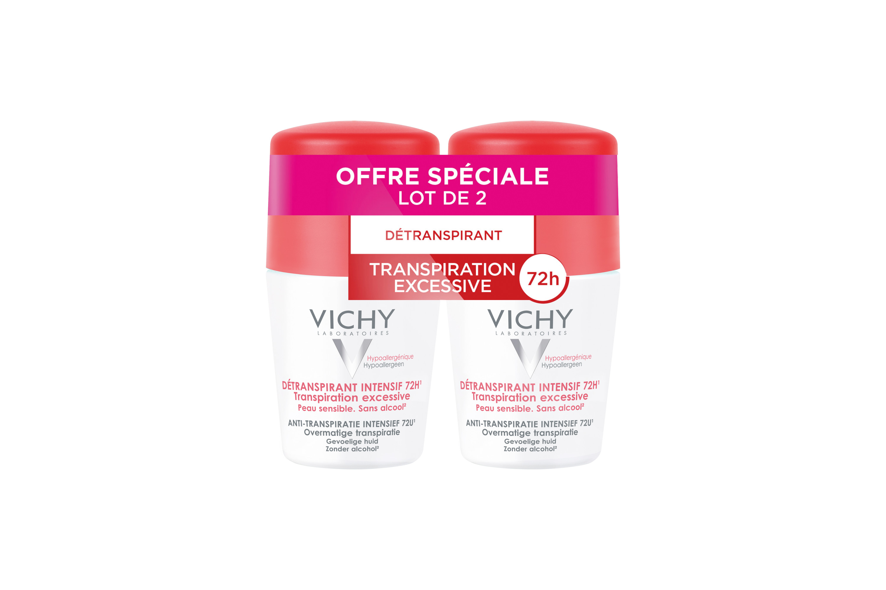 LOT*2 Détranspirant intensif 72h - Roll-on 50ml | L'Oréal ...